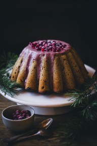 Gingerbread and Lingonberry Bundt Cake — Green Kitchen Stories